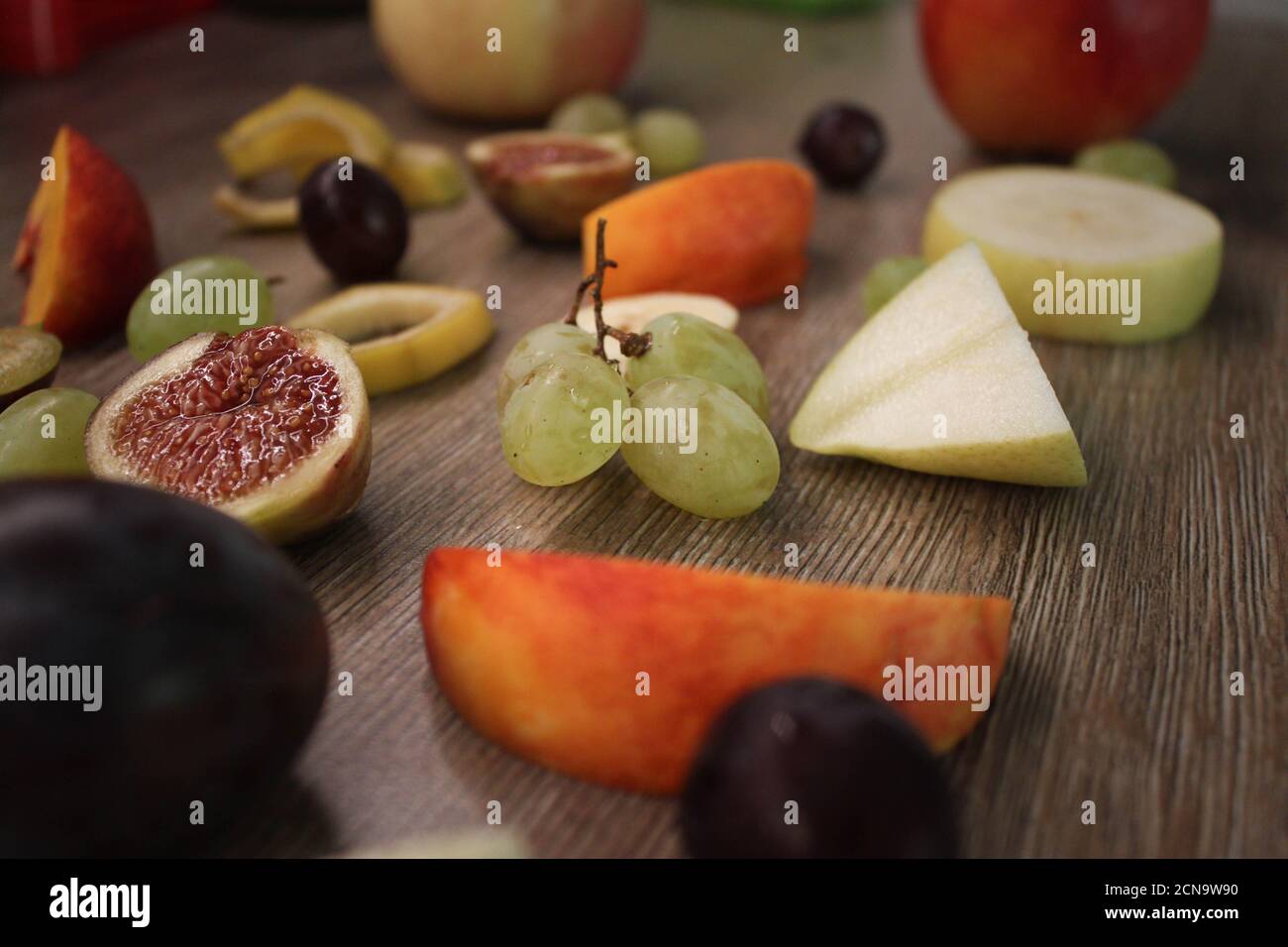 Fresh Fruit Arrangement Stock Photo - Alamy
