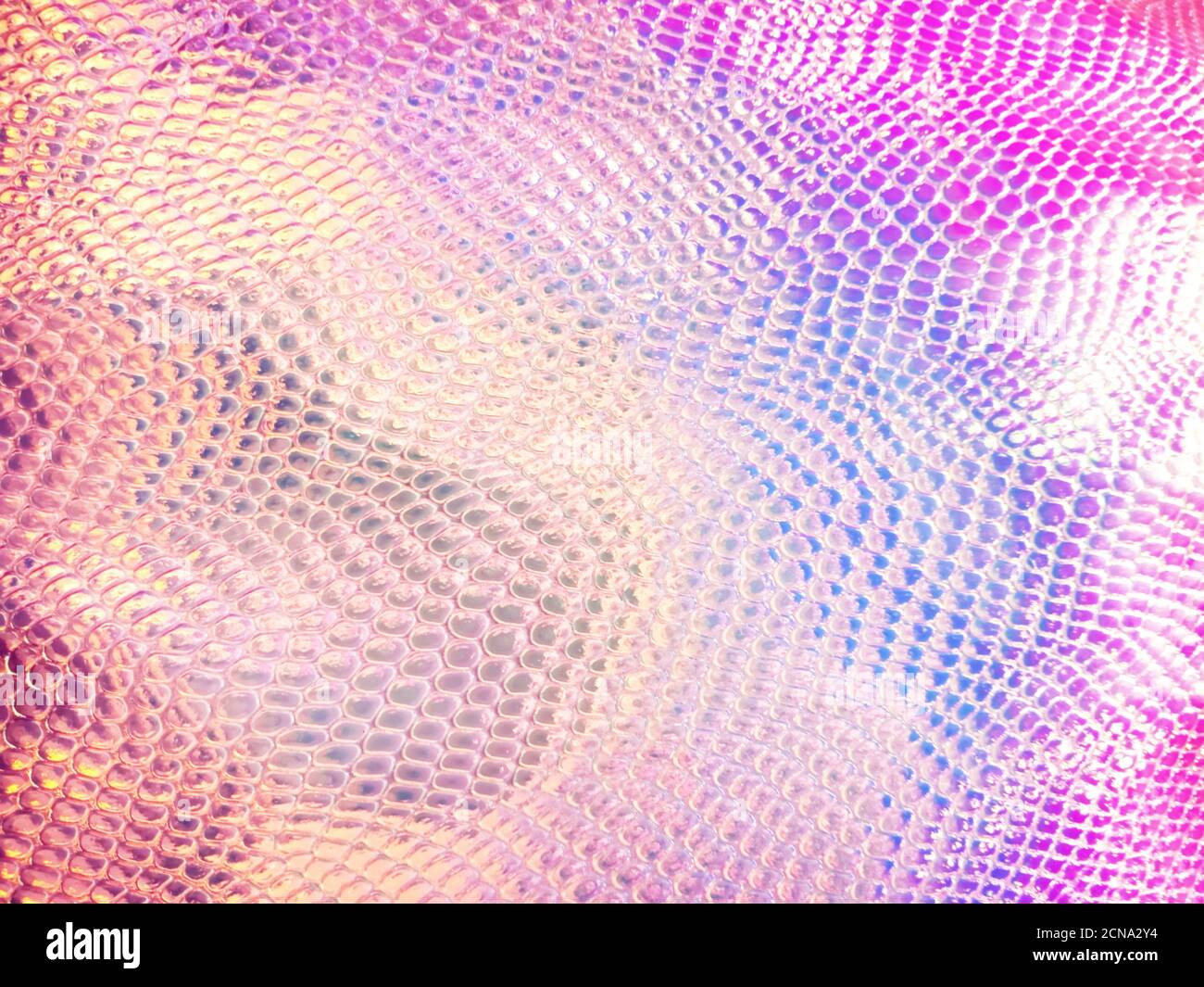 Holographic bright rainbow multicolor real crumpled texture background ...