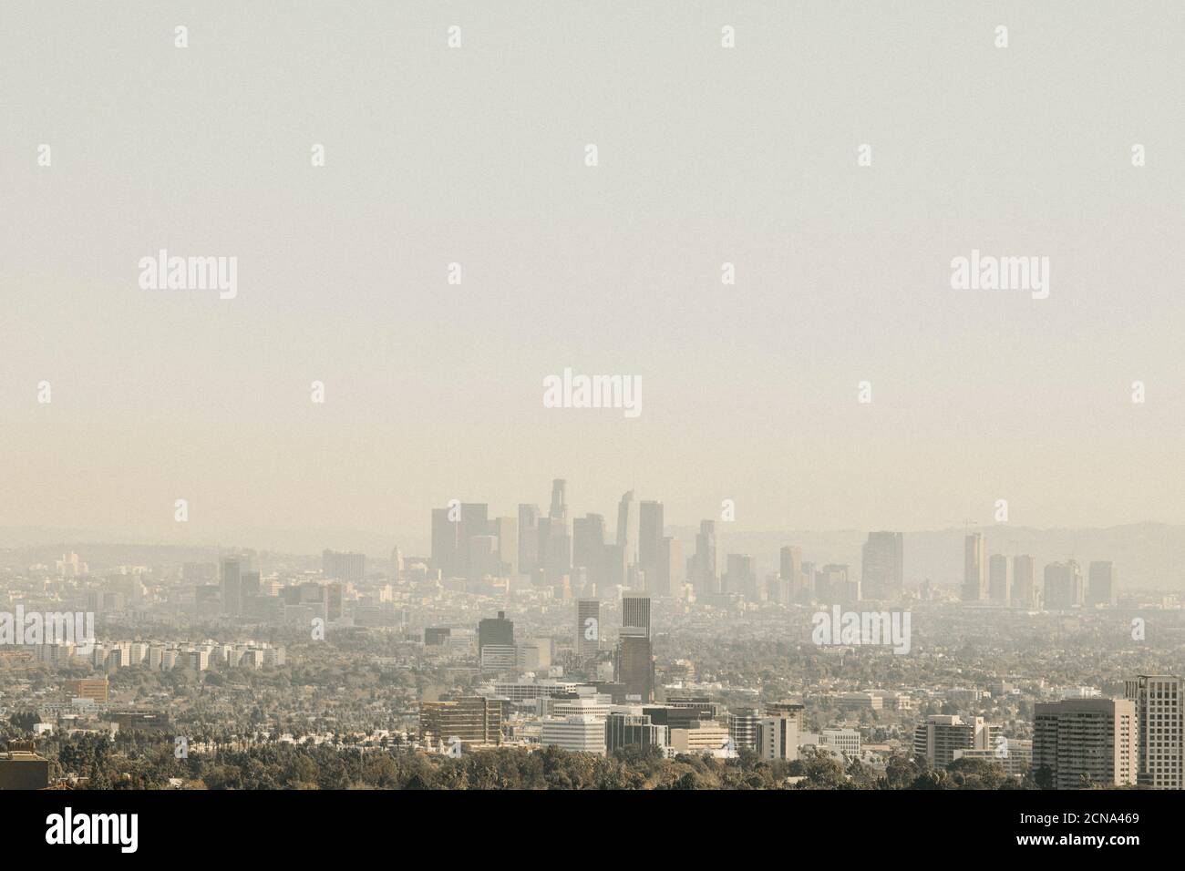 Sunny cityscape, Los Angeles, California, USA Stock Photo - Alamy