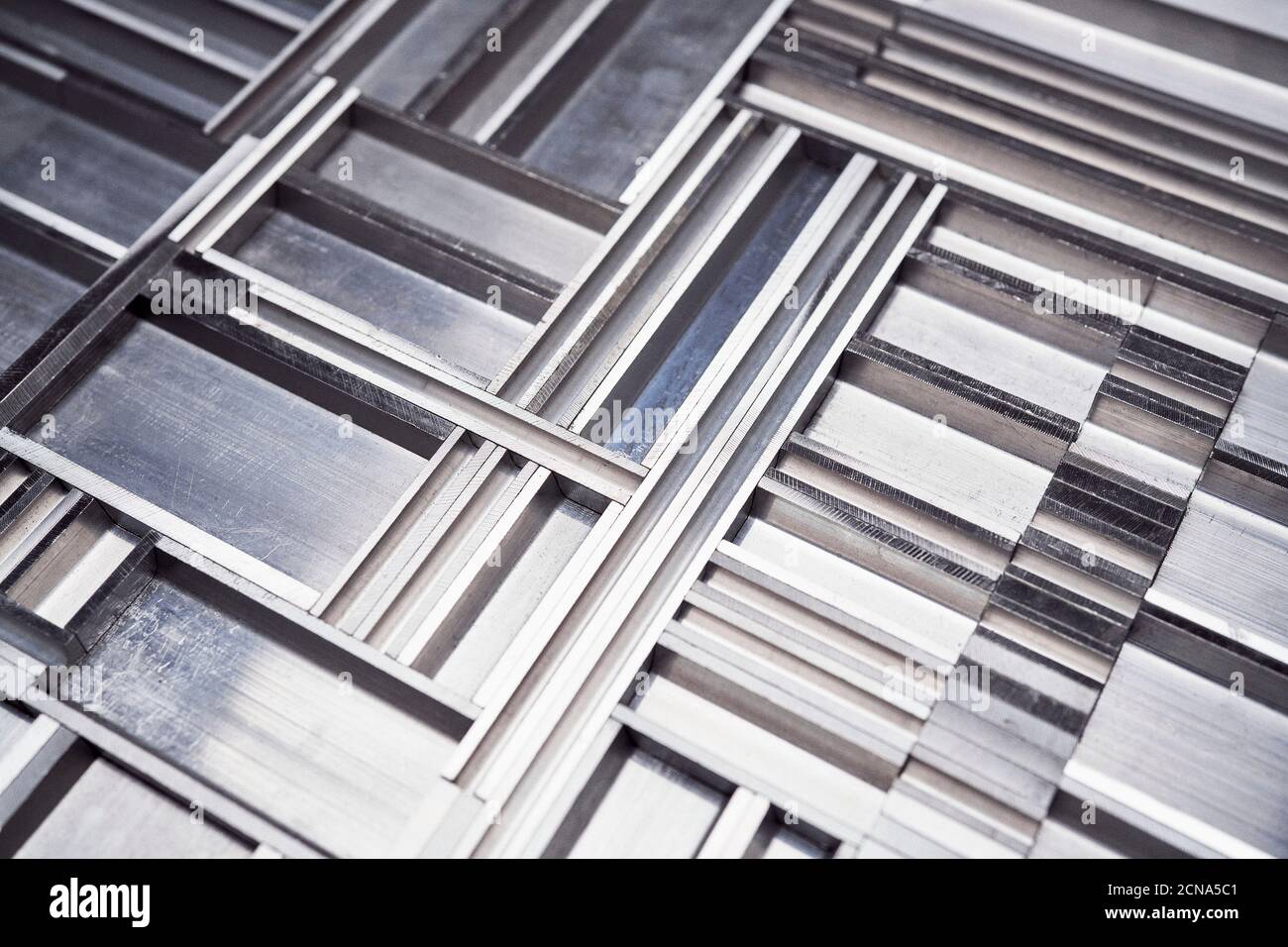 Aluminum pattern hi-res stock photography and images - Alamy