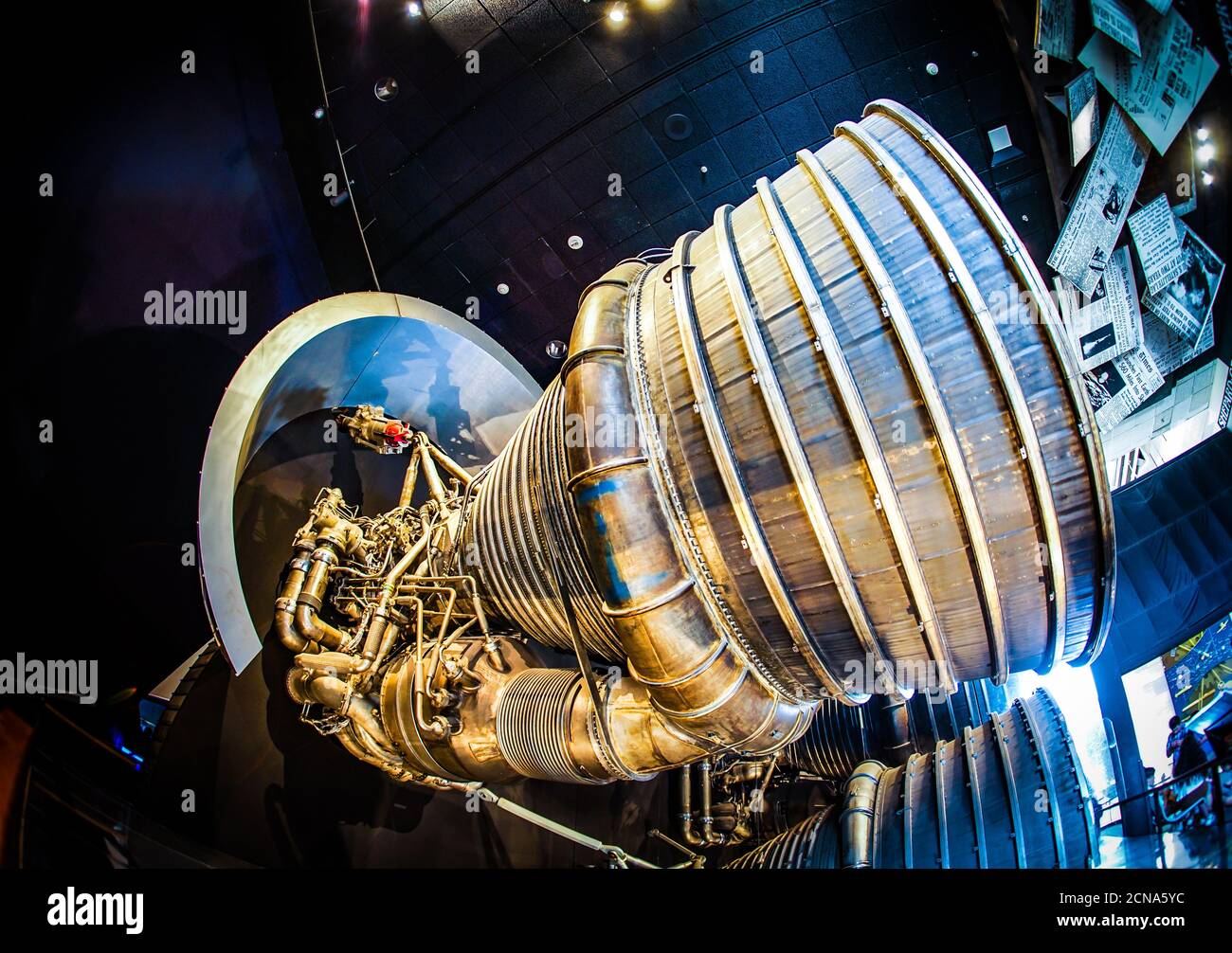 Image of the rocket engine Stock Photo - Alamy