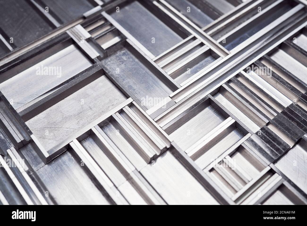 Aluminum pattern hi-res stock photography and images - Alamy