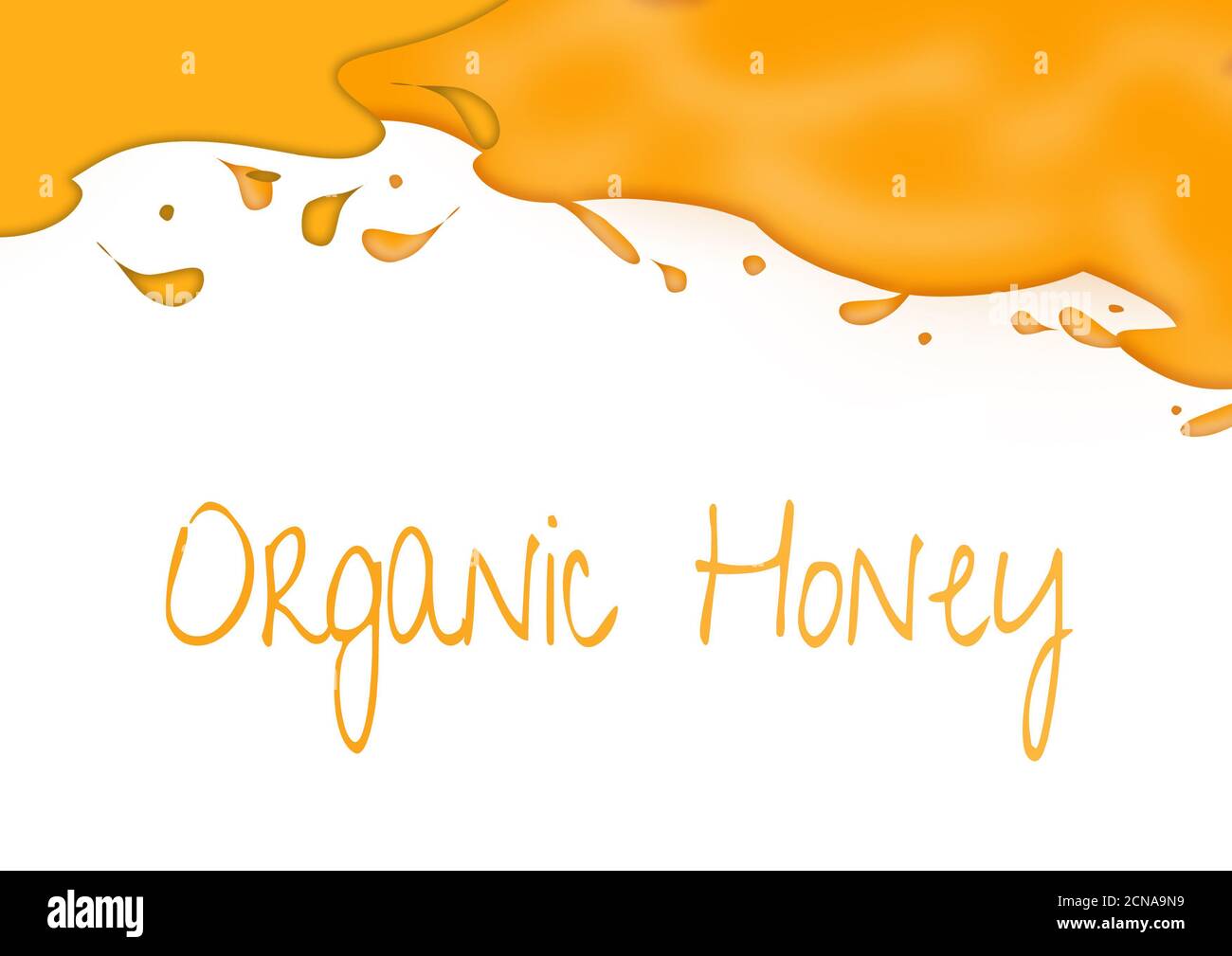 Honey label template for honey logo products. Honeycomb colorfull ...