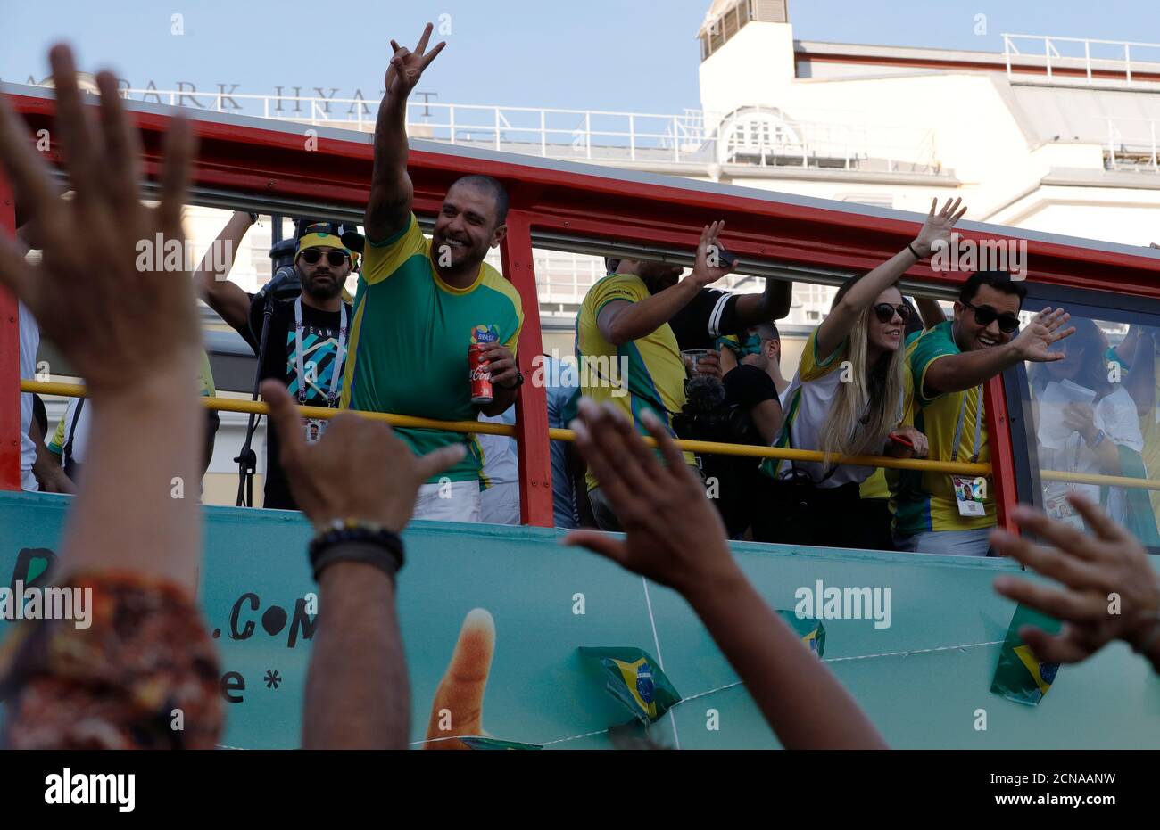 Brazil the double decker bus hi-res stock photography and images - Alamy