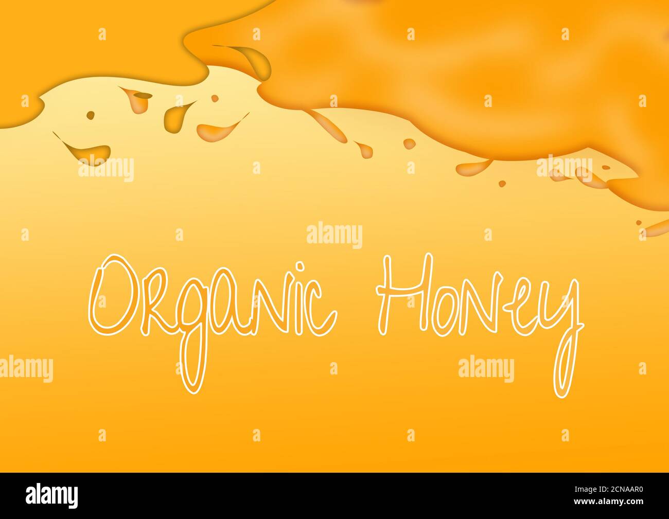 Honey label template for honey logo products. Honeycomb colorfull ...