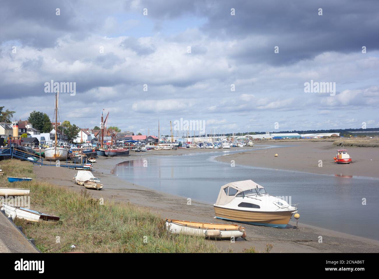 Coastal Scenes - Coastal landscape and sailing boats along Maldon ...