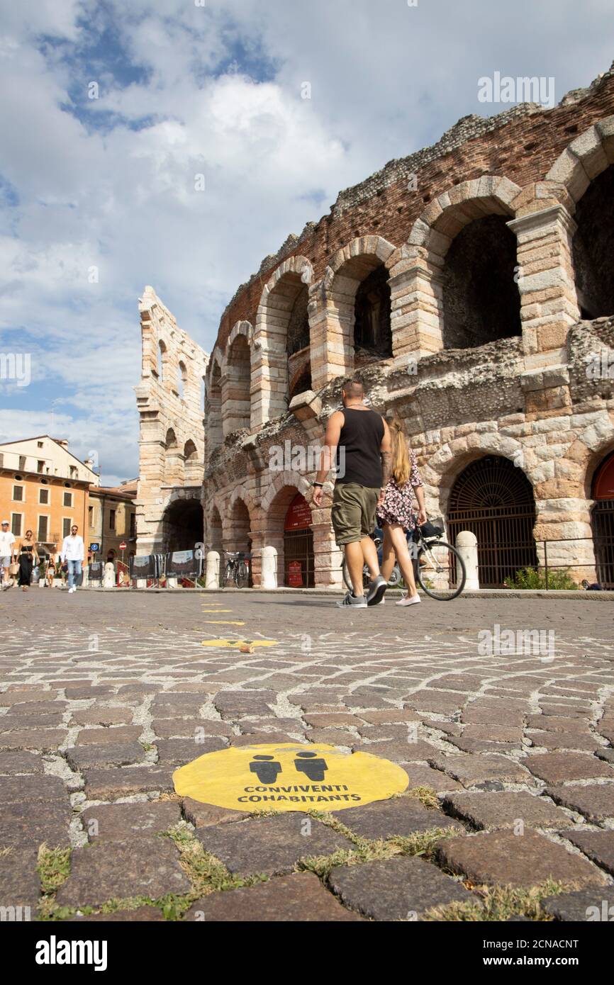 Distance marker on road hi-res stock photography and images - Alamy