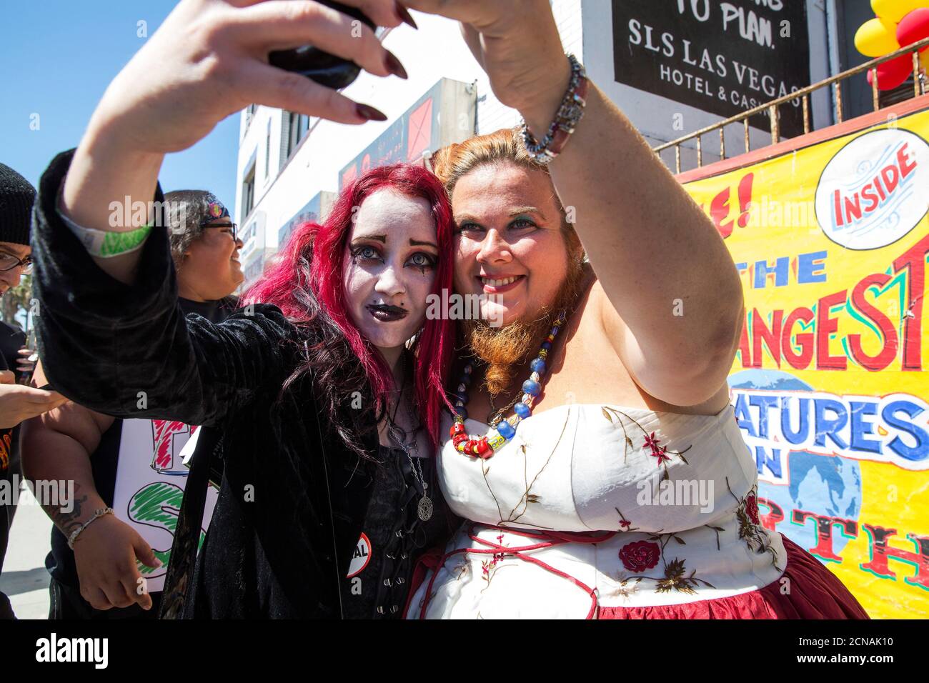 Bearded lady freakshow hi-res stock photography and images - Alamy
