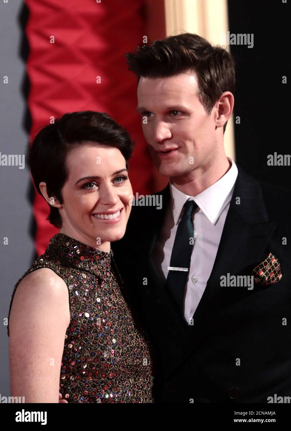 Claire foy matt smith crown hi-res stock photography and images - Alamy
