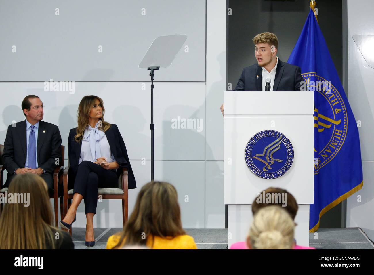 Melania trump 20 august 2018 hi-res stock photography and images - Alamy