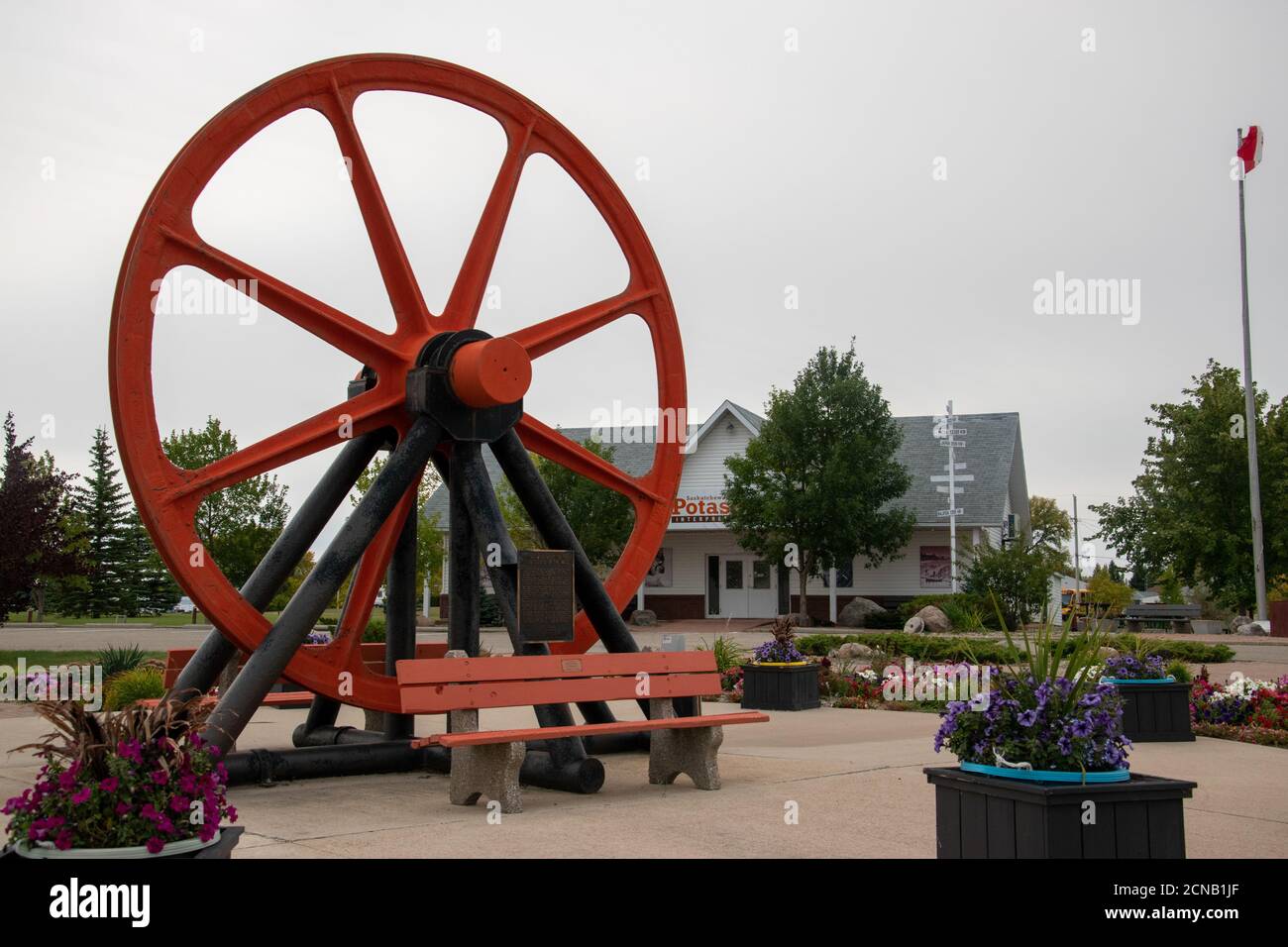 Mining Monument to the Potash Capital of the World, Saskatchewan Potash ...