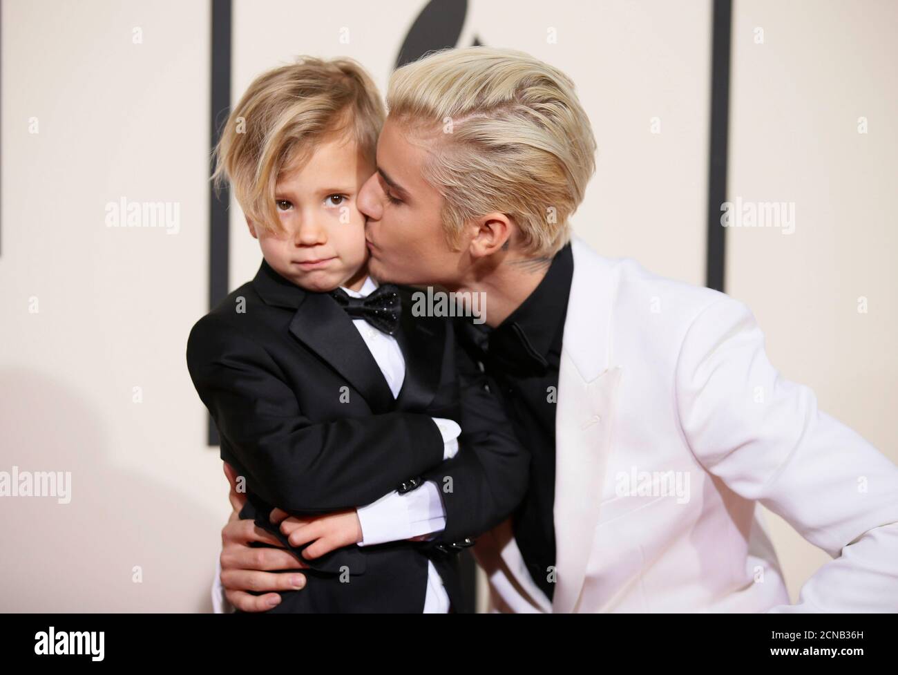Justin bieber with his brother hi-res stock photography and images - Alamy