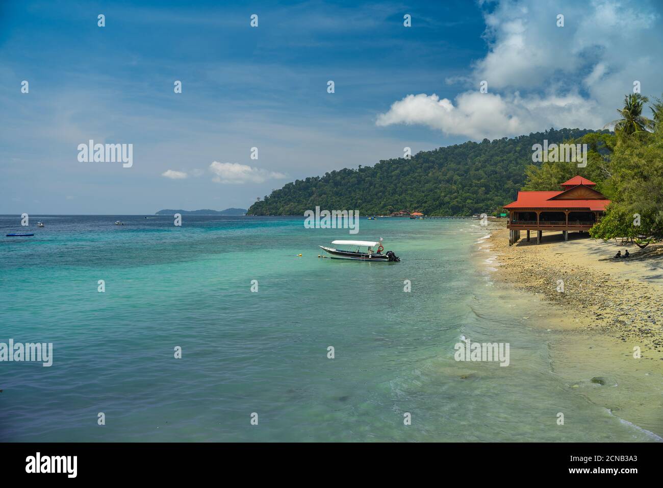 Hike on Tioman from ABC Beach to Monkey Beach through the rainforest ...