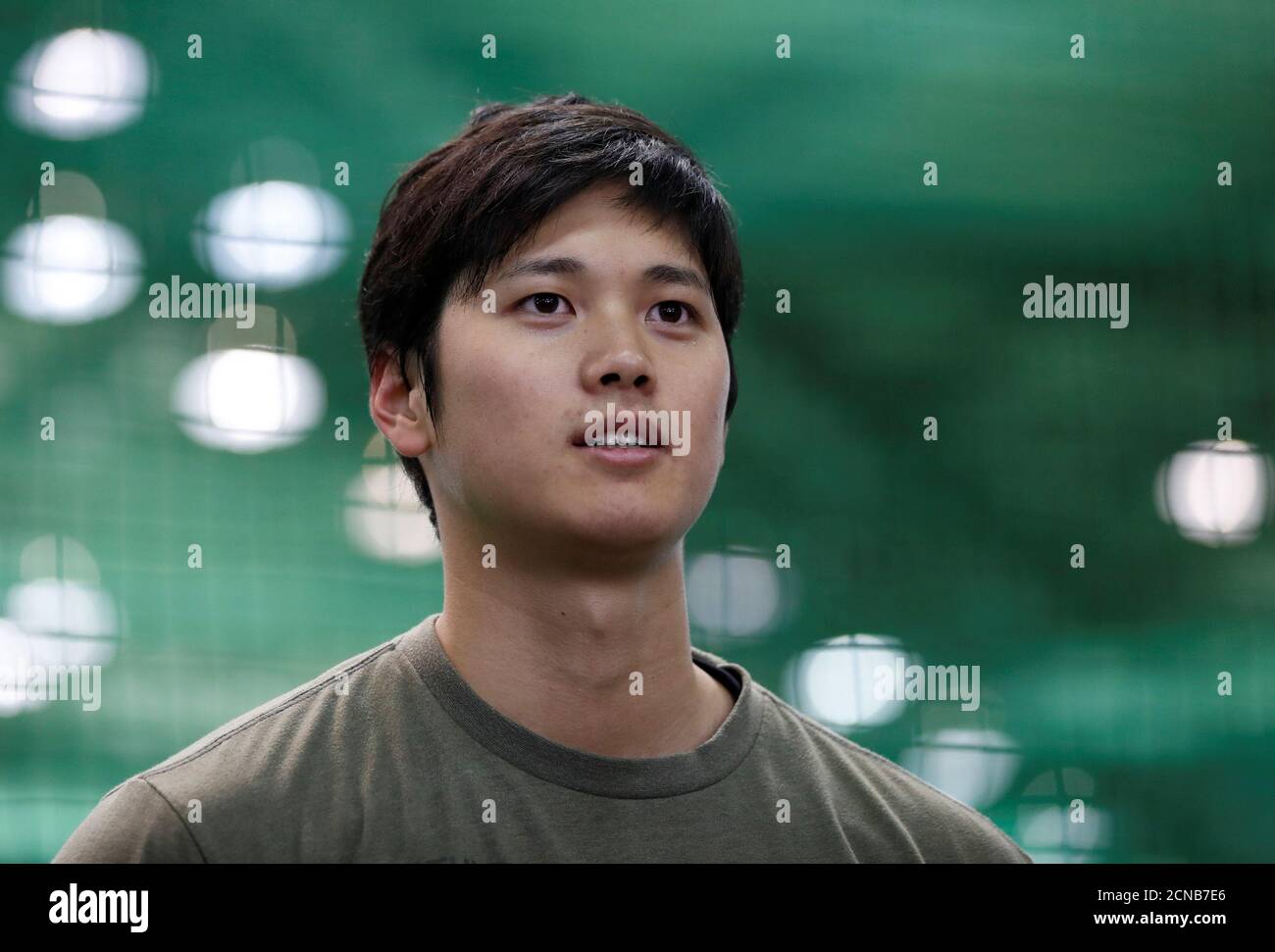 Shohei ohtani 2018 hi-res stock photography and images - Alamy