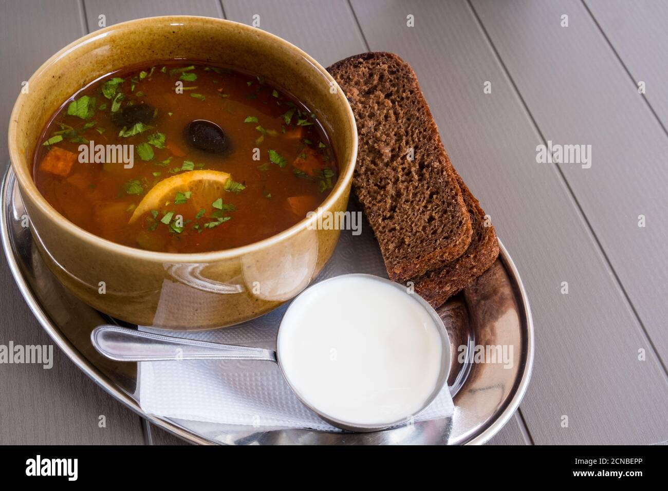 Traditional russian cuisine hi-res stock photography and images - Alamy