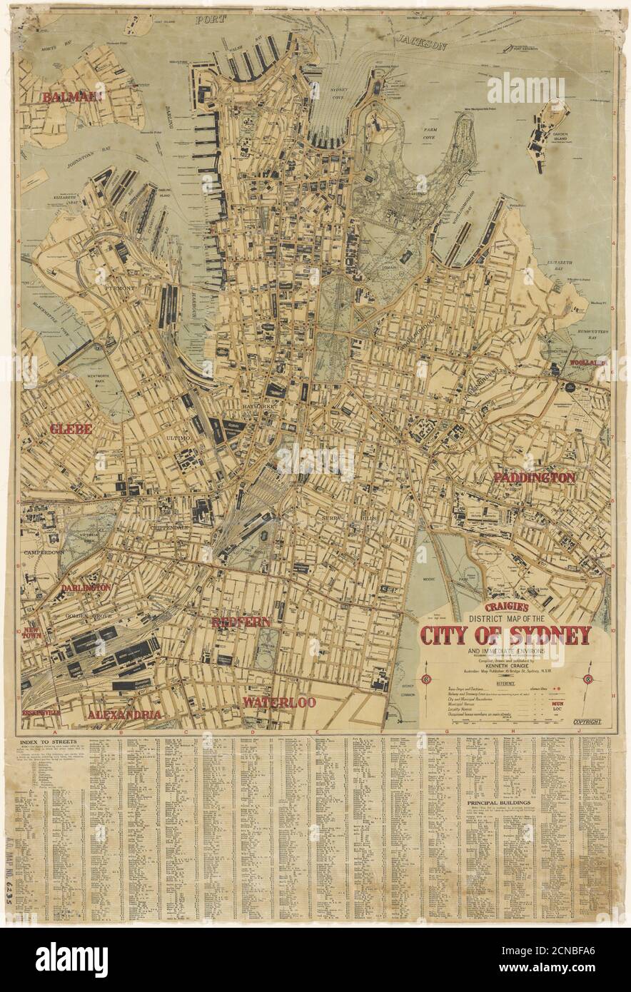 Old Sydney Map High Resolution Stock Photography and Images - Alamy