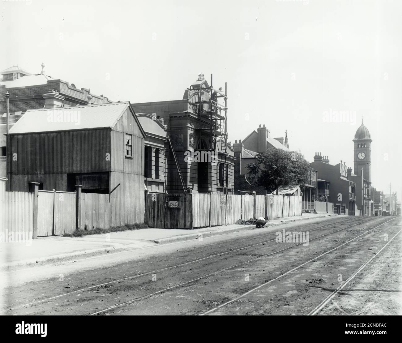 View of Redfern Street showing Court House and Post Office, Redfern ...