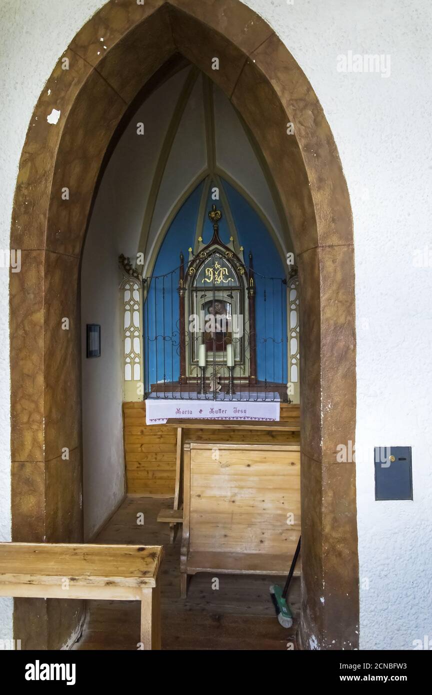 Small chapel interior hi-res stock photography and images - Alamy