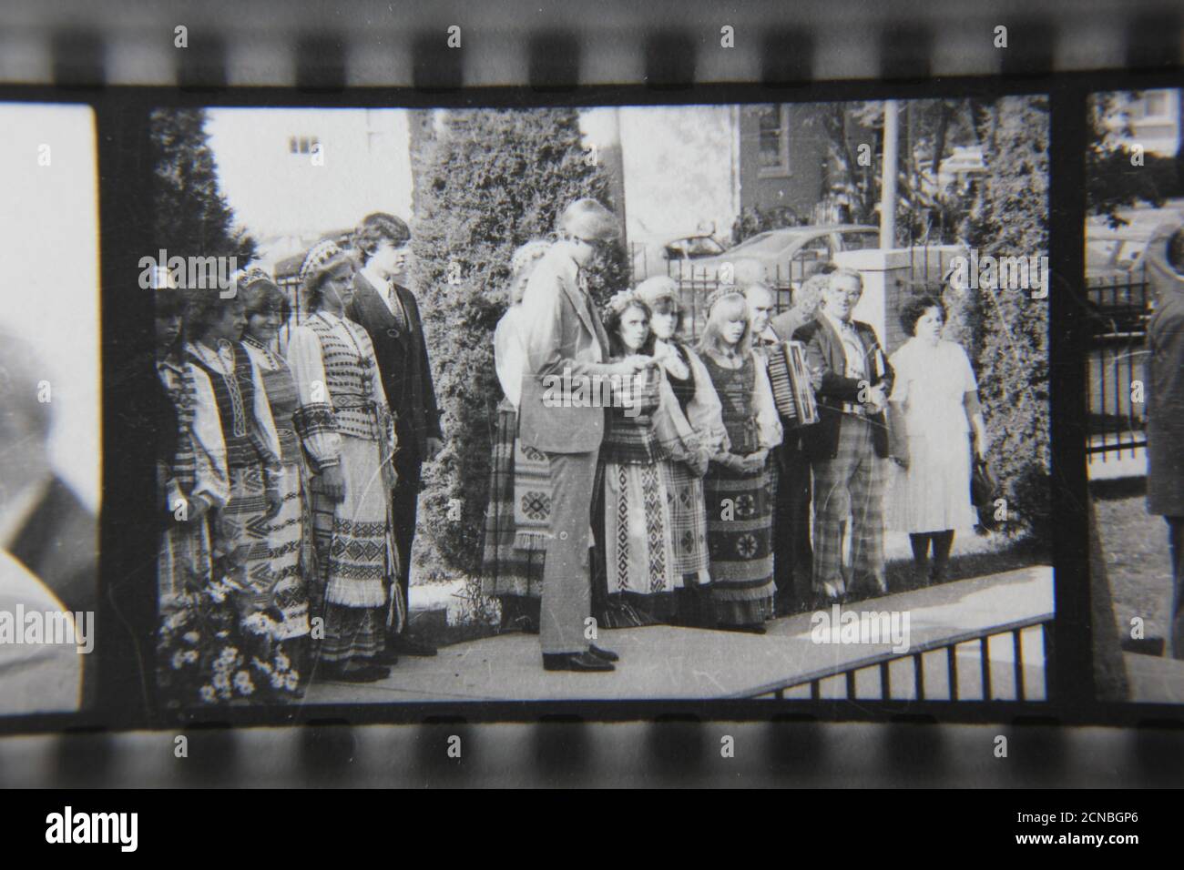 Fine 1970s vintage black and white photography of young Eastern ...