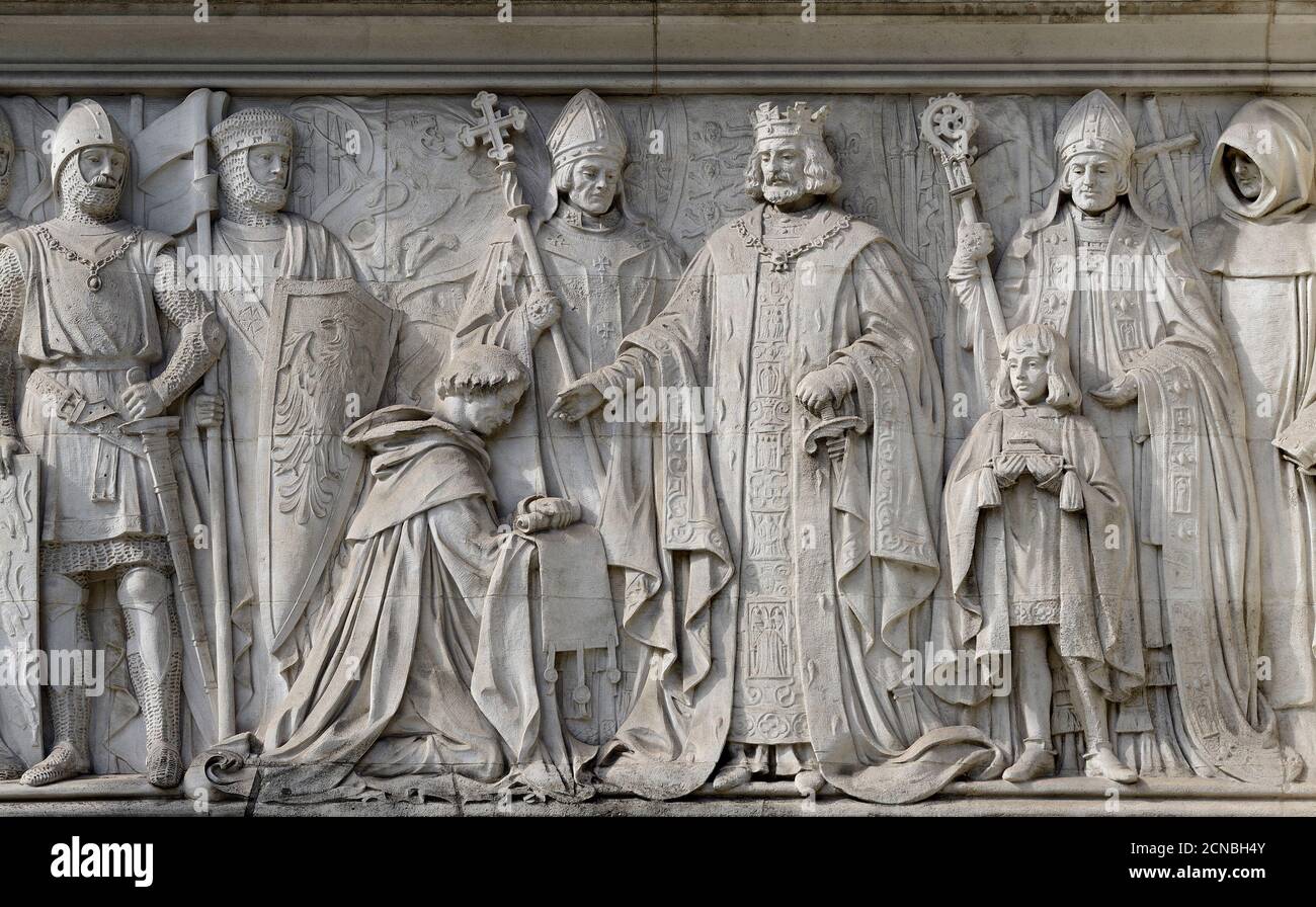 King john signing magna carta hi-res stock photography and images - Alamy