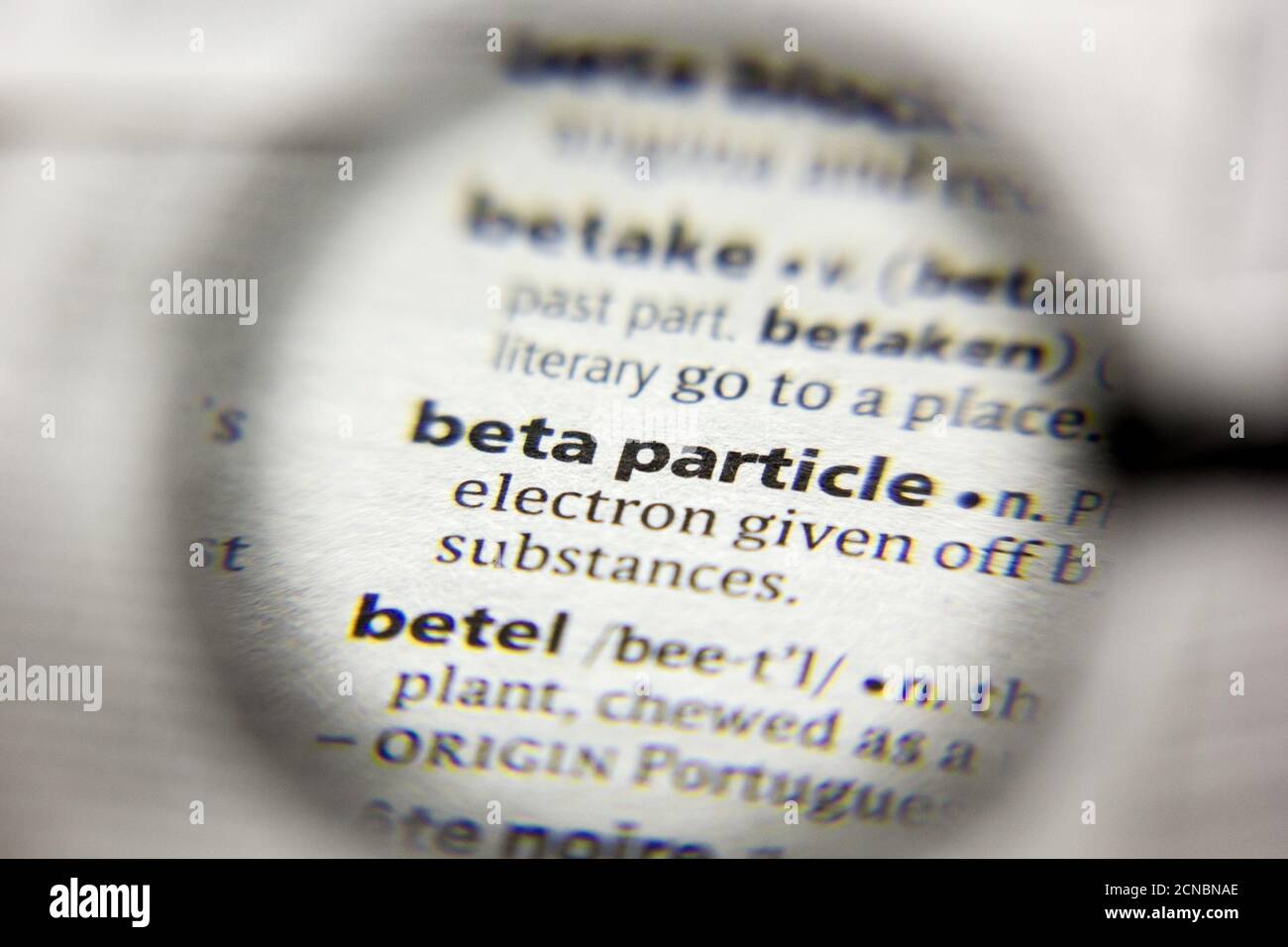 Beta particle hi-res stock photography and images - Alamy