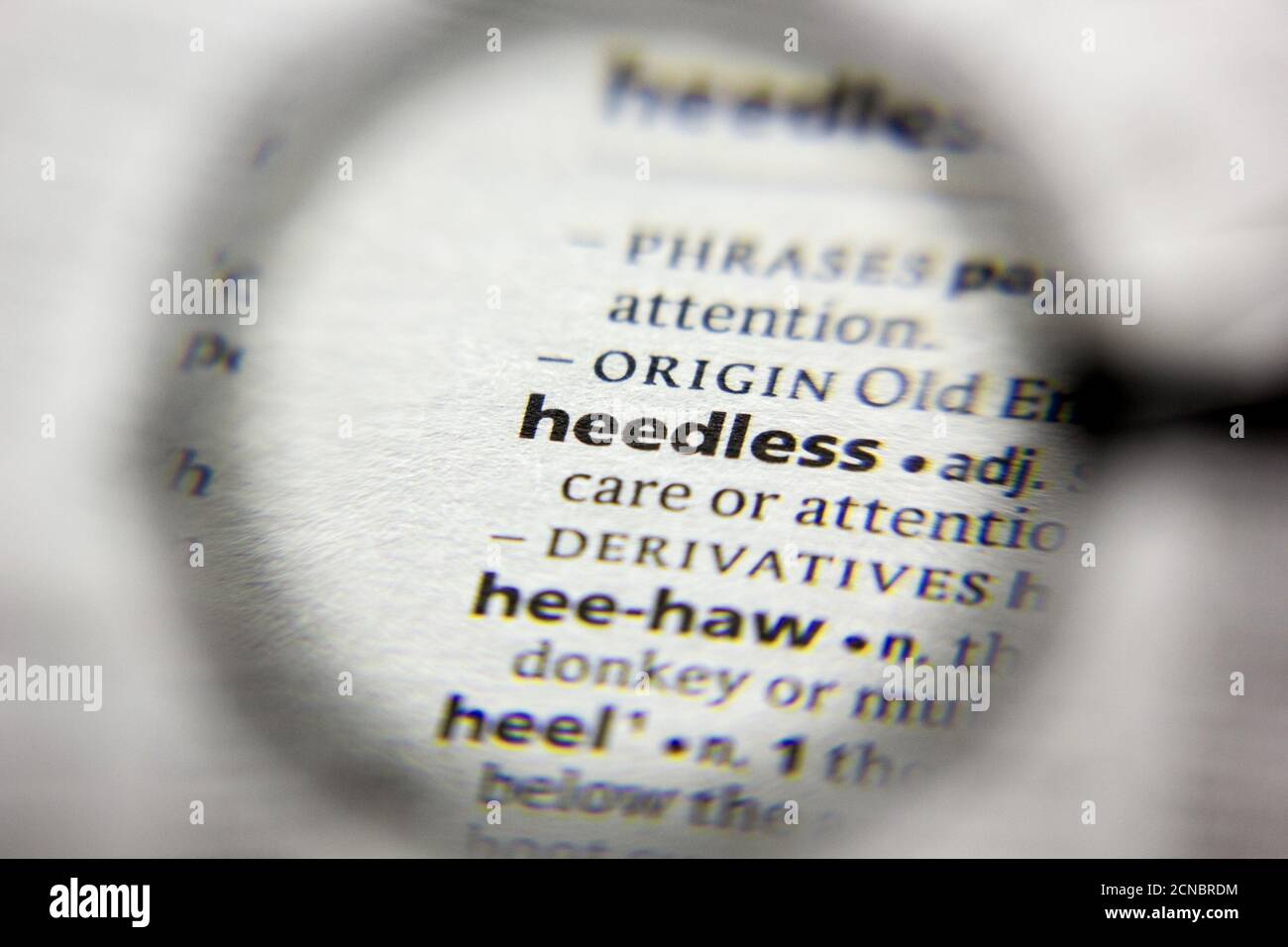 Heedless hi-res stock photography and images - Alamy