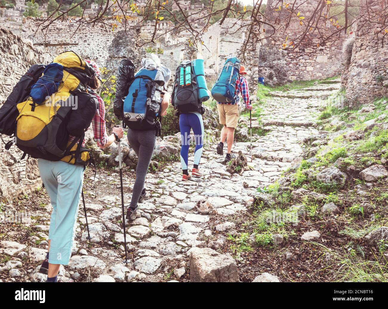People in hike Stock Photo - Alamy