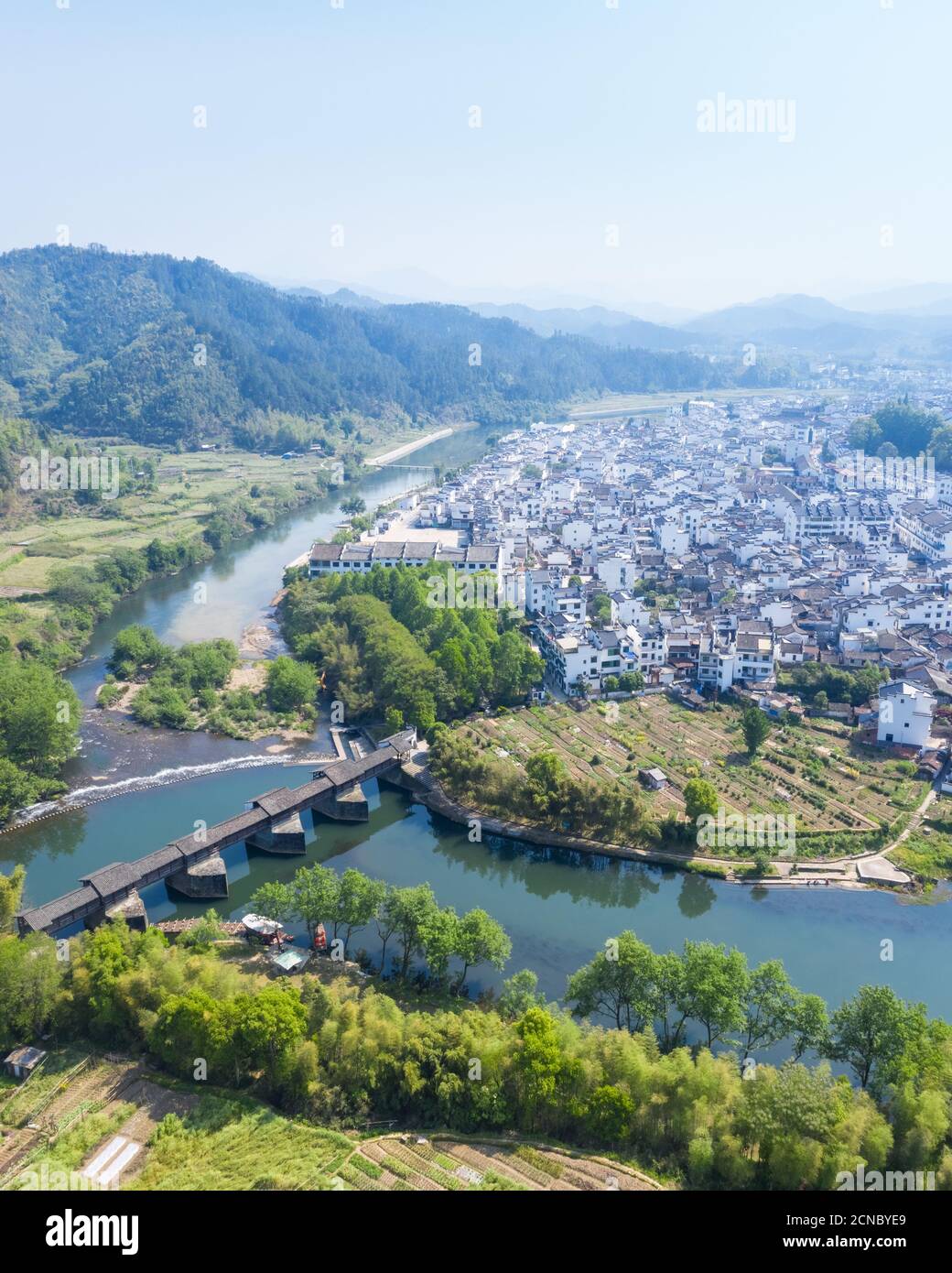 Rainbow bridge aerial view hi-res stock photography and images - Alamy