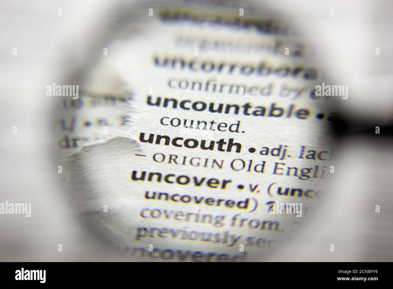 Uncouth hi-res stock photography and images - Alamy