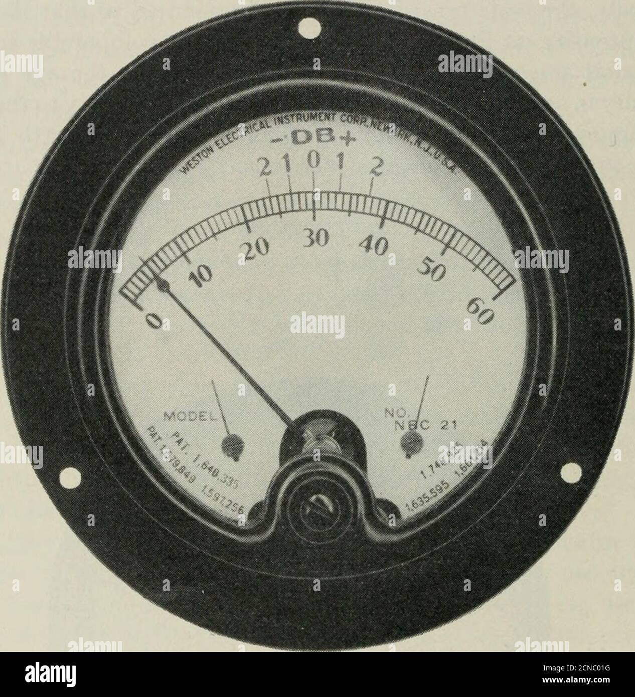 . The Bell System technical journal . Fig. 12—Scale on 203C volume ...