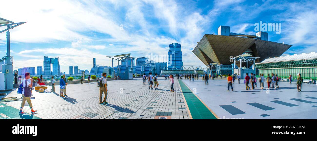Tokyo International Exhibition Center (Tokyo Big Sight Stock Photo - Alamy