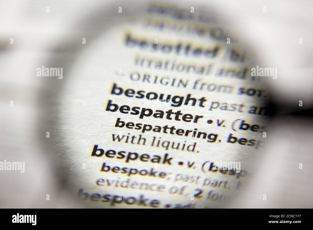 Bespatter hi-res stock photography and images - Alamy