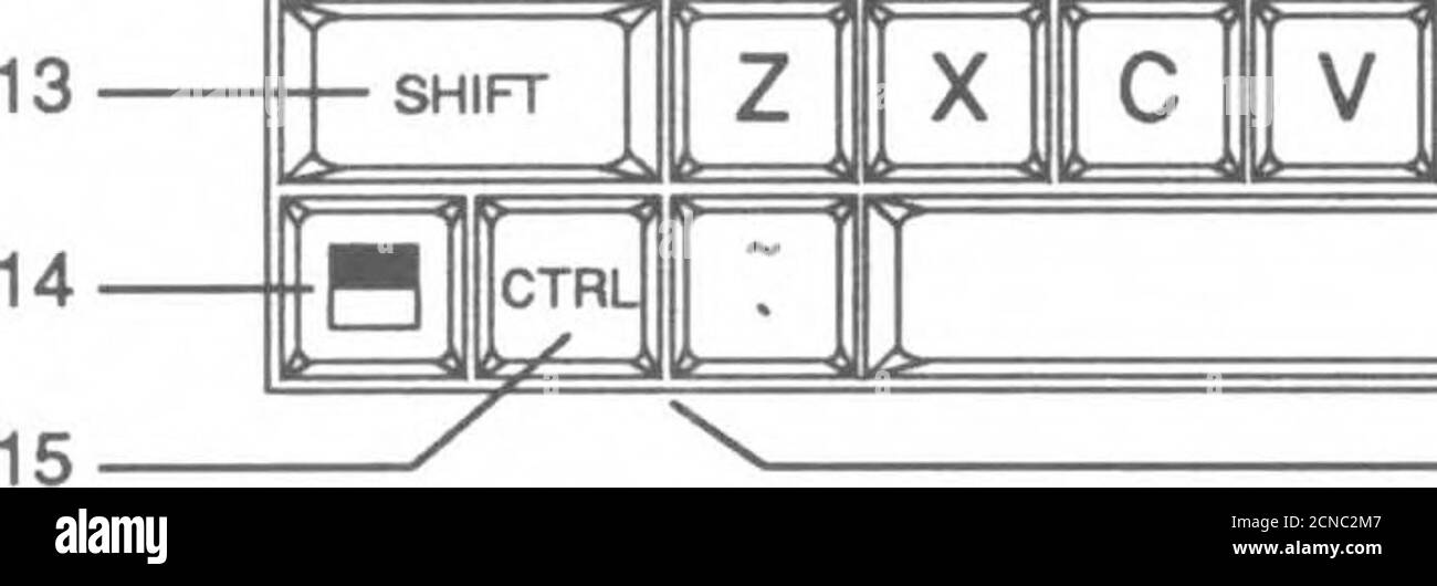 Alphanumeric keyboard Black and White Stock Photos & Images - Alamy