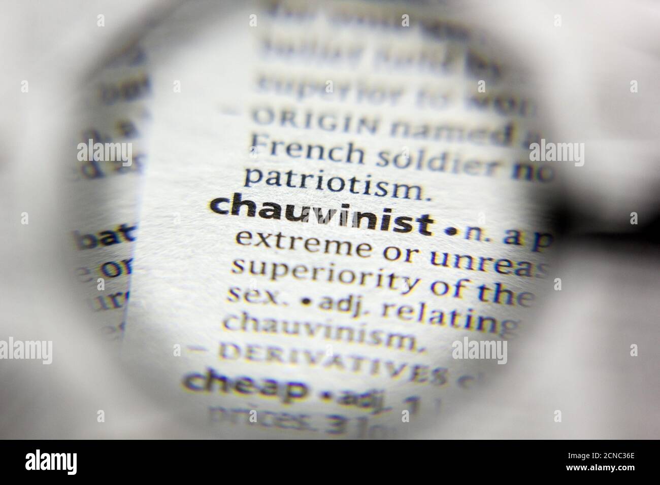 Chauvinist hi-res stock photography and images - Alamy