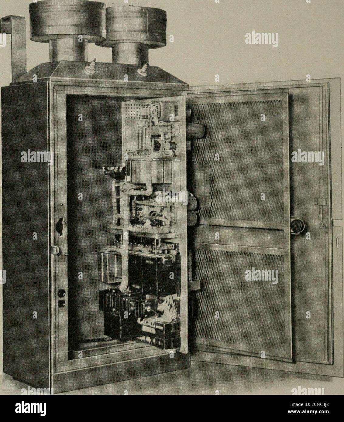 . The Bell System technical journal . Fig. 5—General view of antennas ...