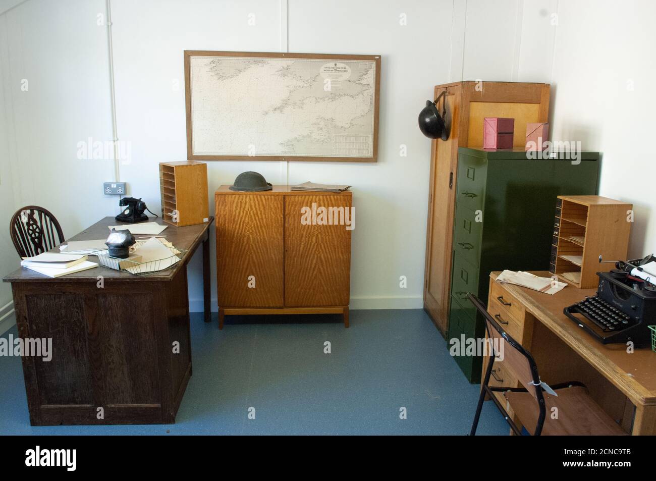 The wartime decoding centre at Bletchley Park, Bletchley, England Stock ...
