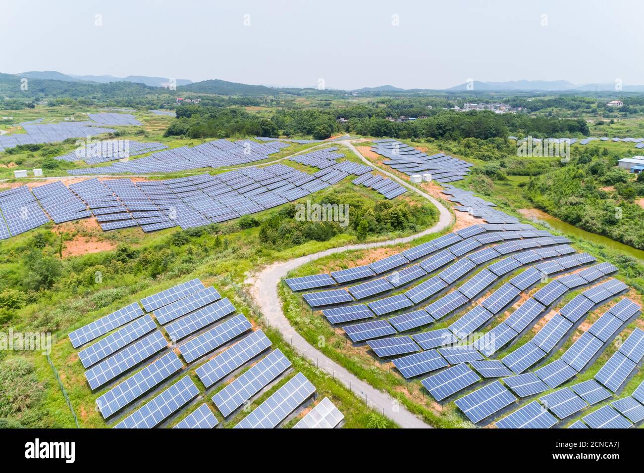 Mountain solar panel hi-res stock photography and images - Alamy