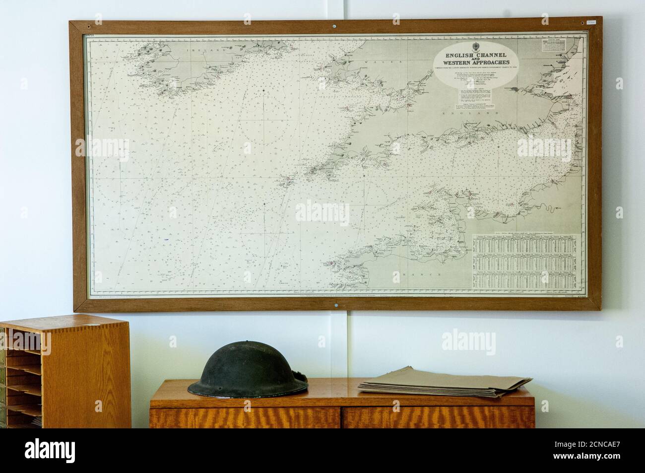 The wartime decoding centre at Bletchley Park, Bletchley, England Stock ...