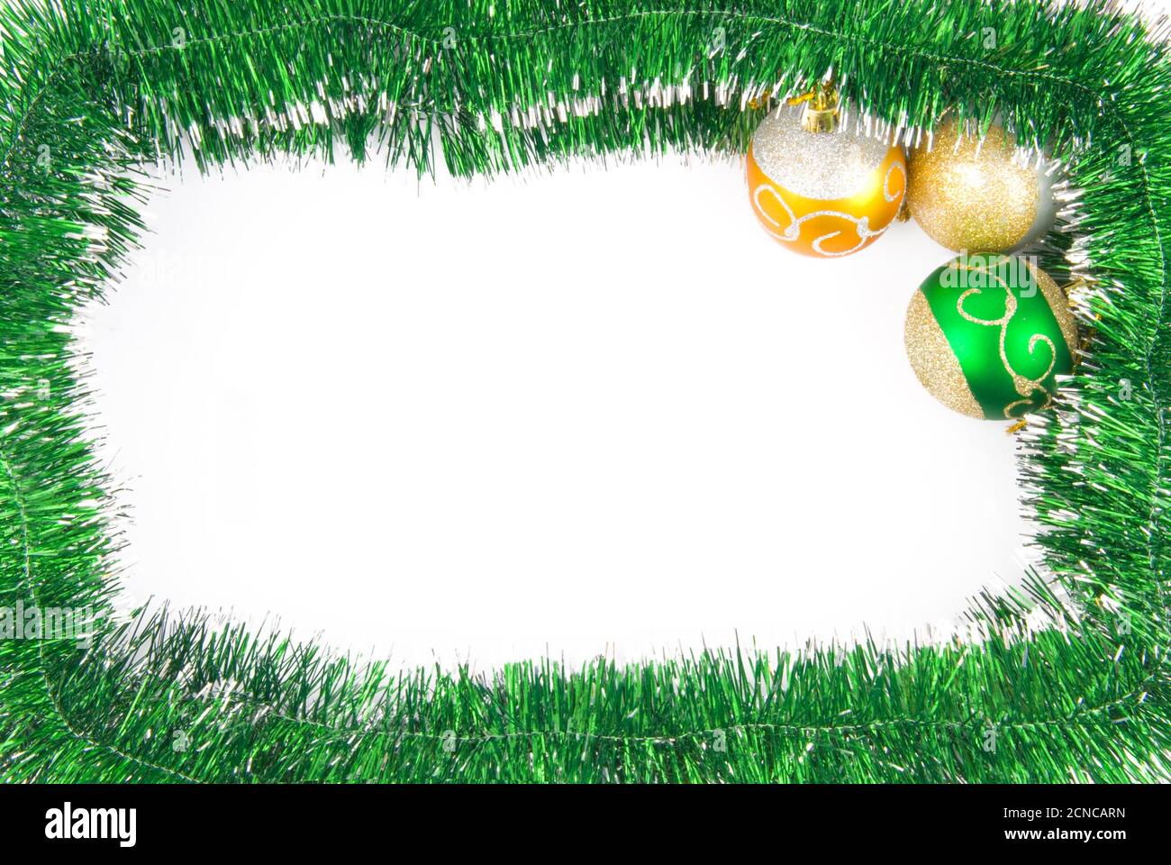 Tinsel border frame hi-res stock photography and images - Alamy