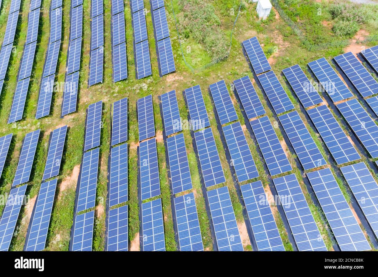 solar power on mountain slope Stock Photo - Alamy