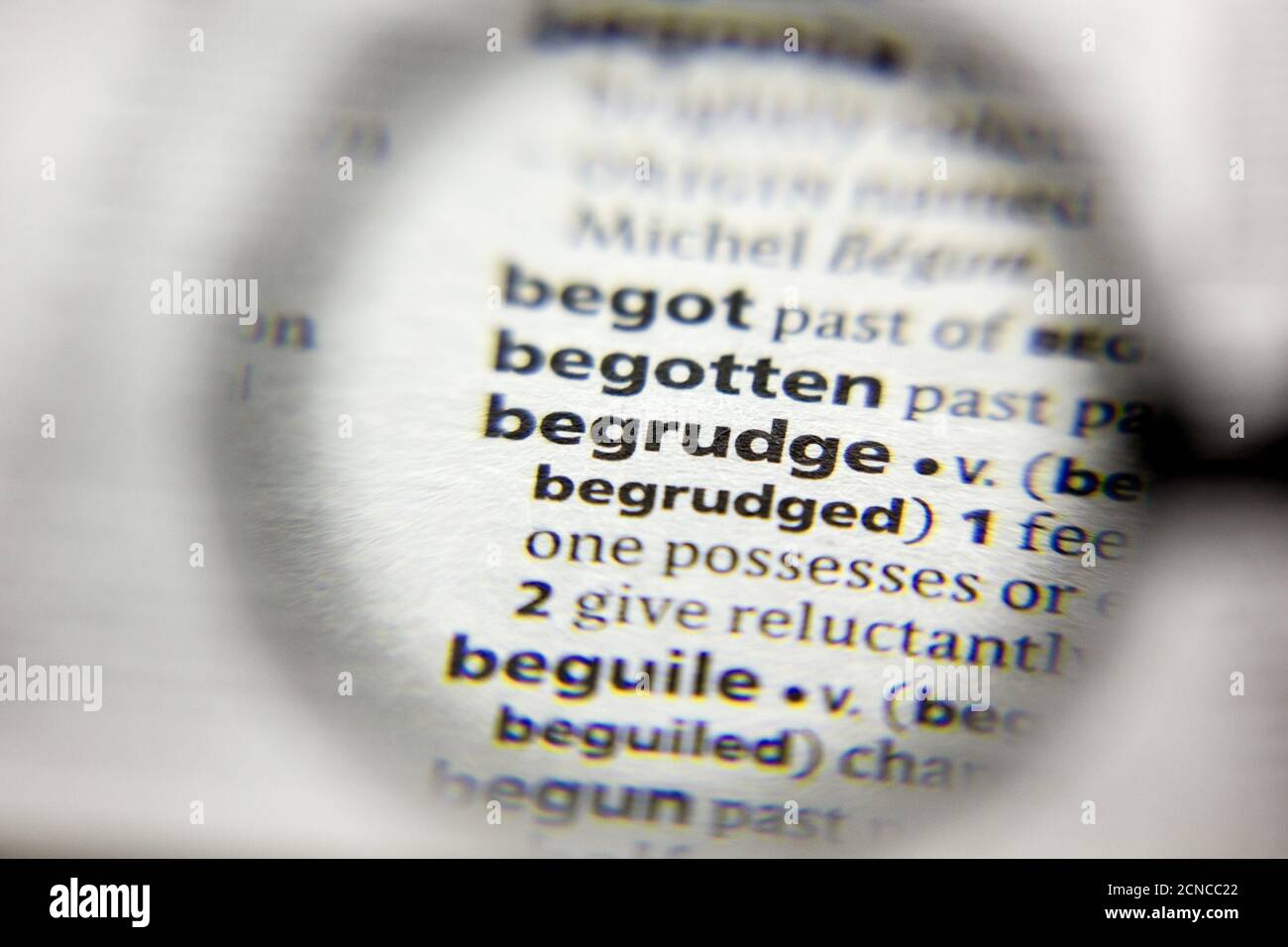 Begrudge hi-res stock photography and images - Alamy