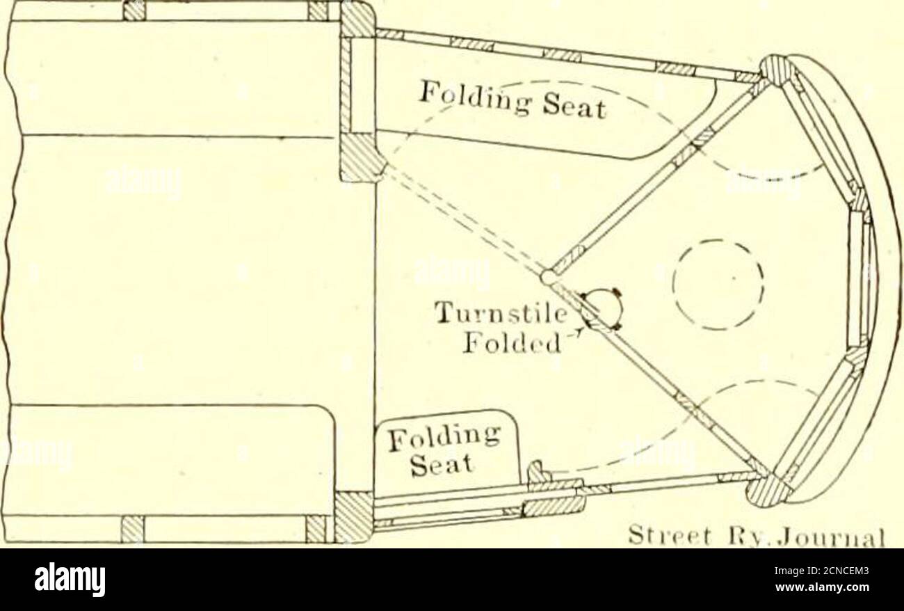 . The Street railway journal . the platform is used as the rear ...