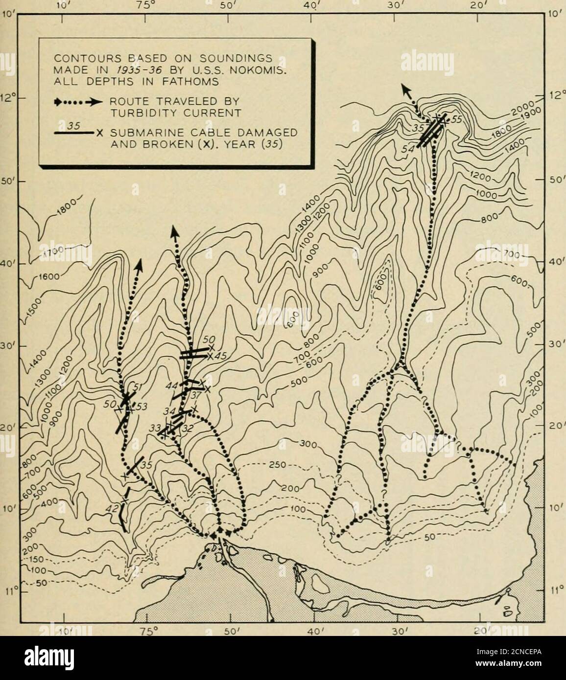 Turbidity currents hi-res stock photography and images - Alamy
