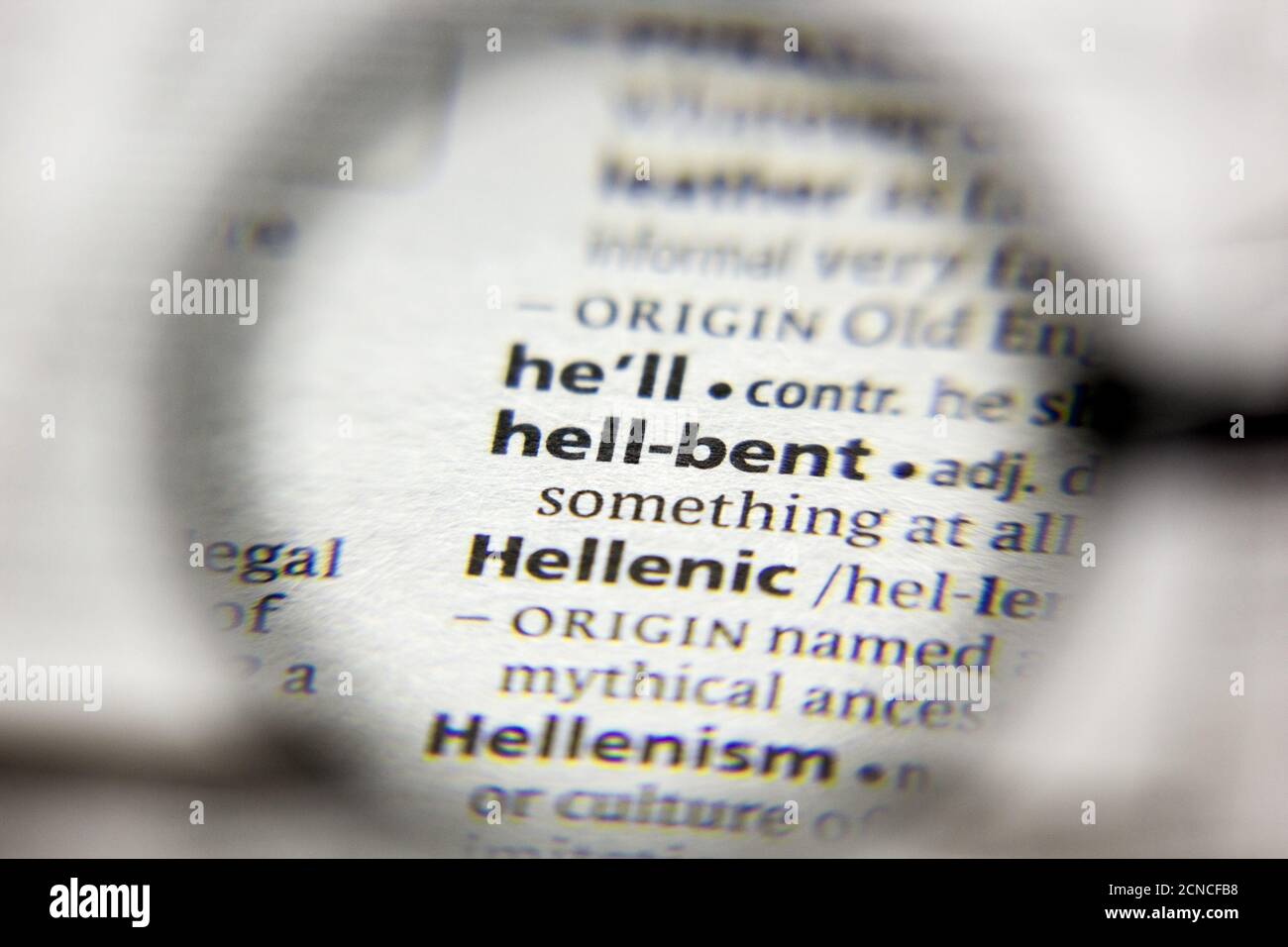 Hell bent hi-res stock photography and images - Alamy