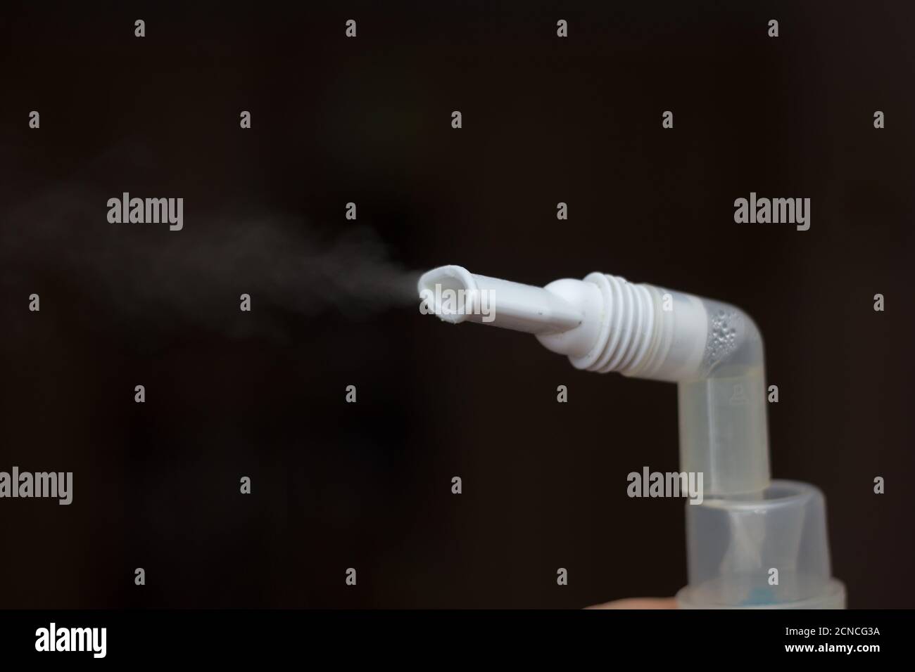 Nebulizer inhaler - medical equipment, makes spray for breath Stock ...