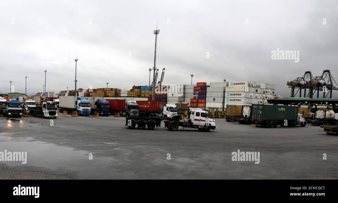 Port of santos terminal hi-res stock photography and images - Alamy