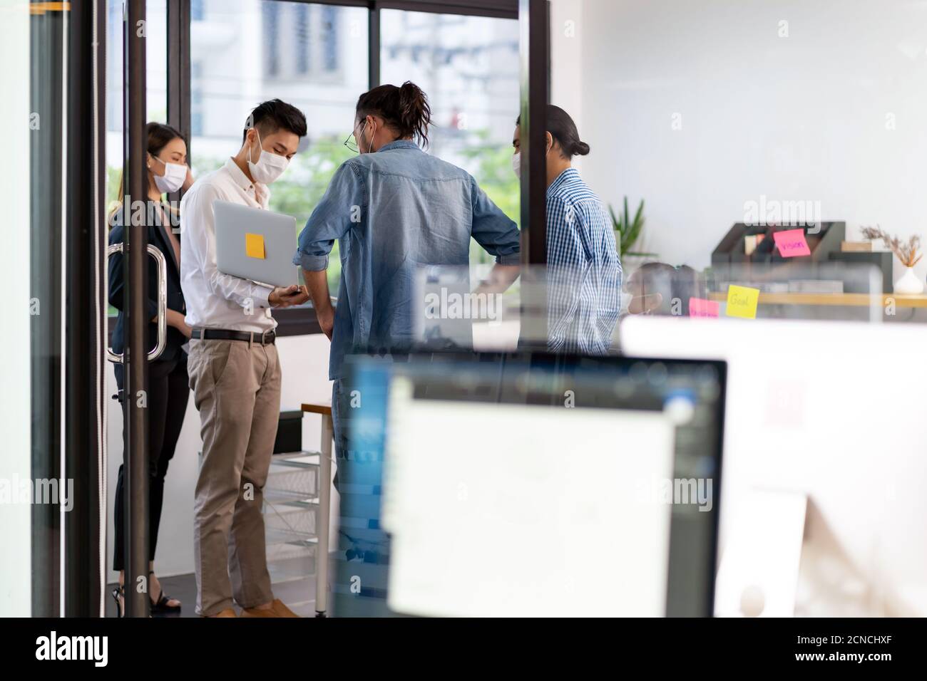 New normal office hi-res stock photography and images - Alamy