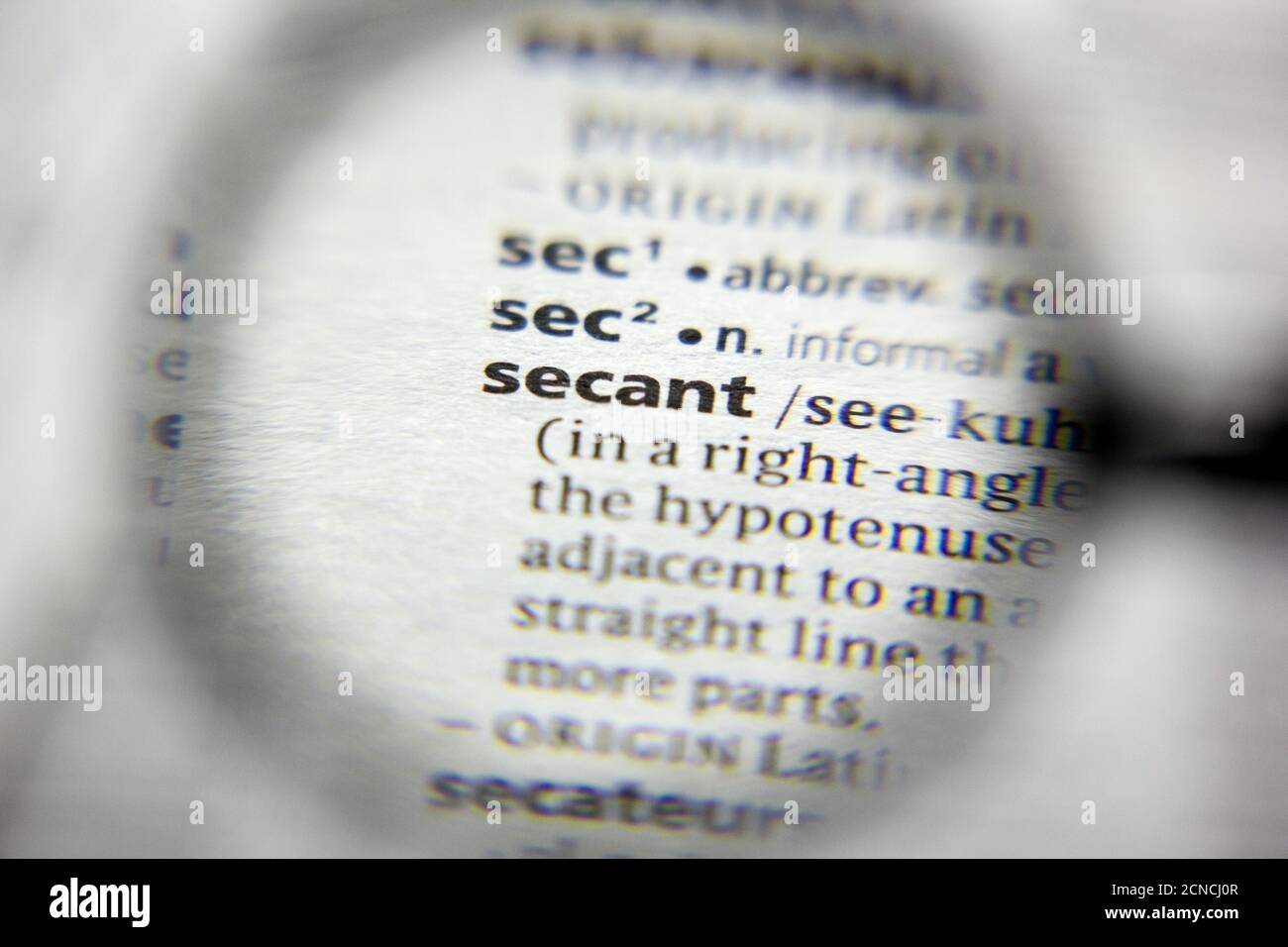 Secant hi-res stock photography and images - Alamy