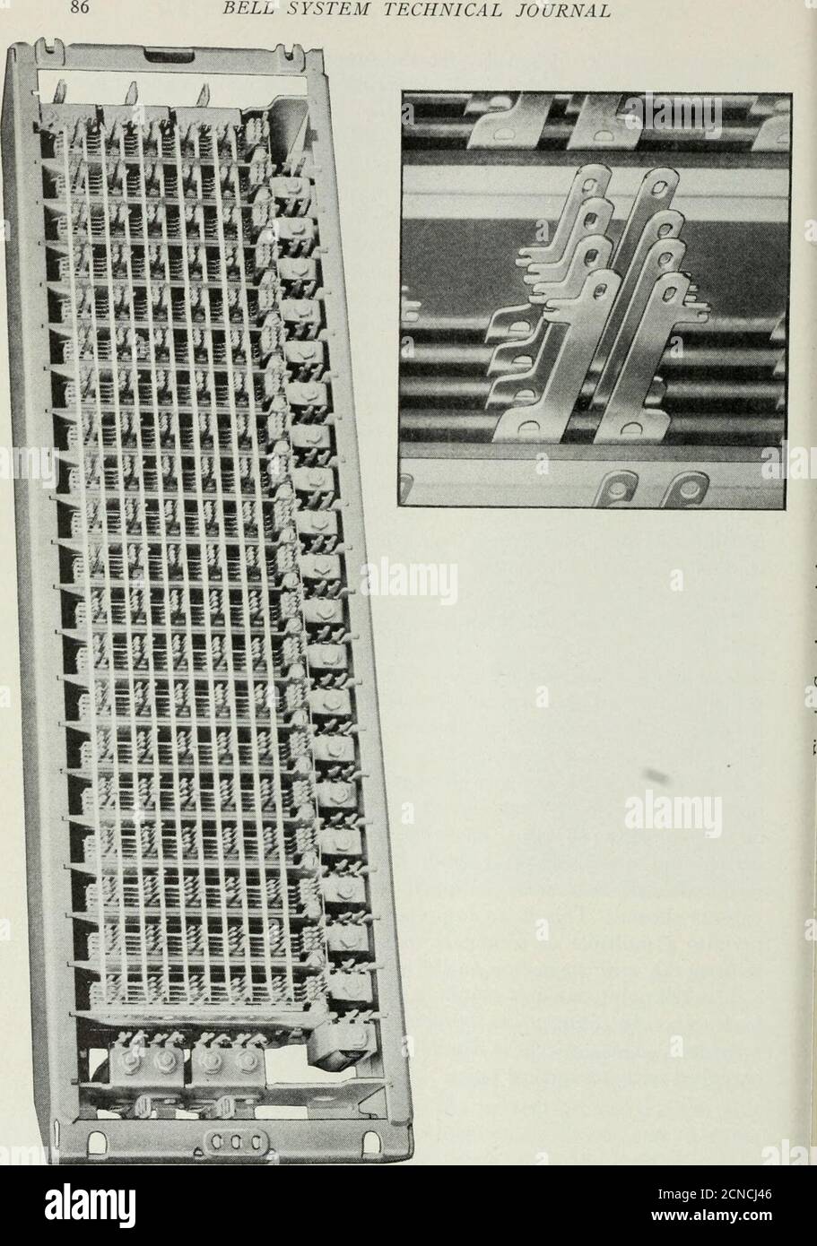 . The Bell System technical journal . chselecting or holding magnet and ...