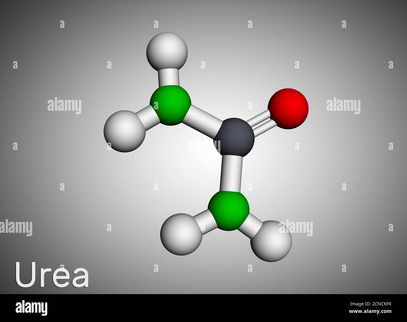Urea, carbamide molecule. It is a nitrogenous compound containing a ...